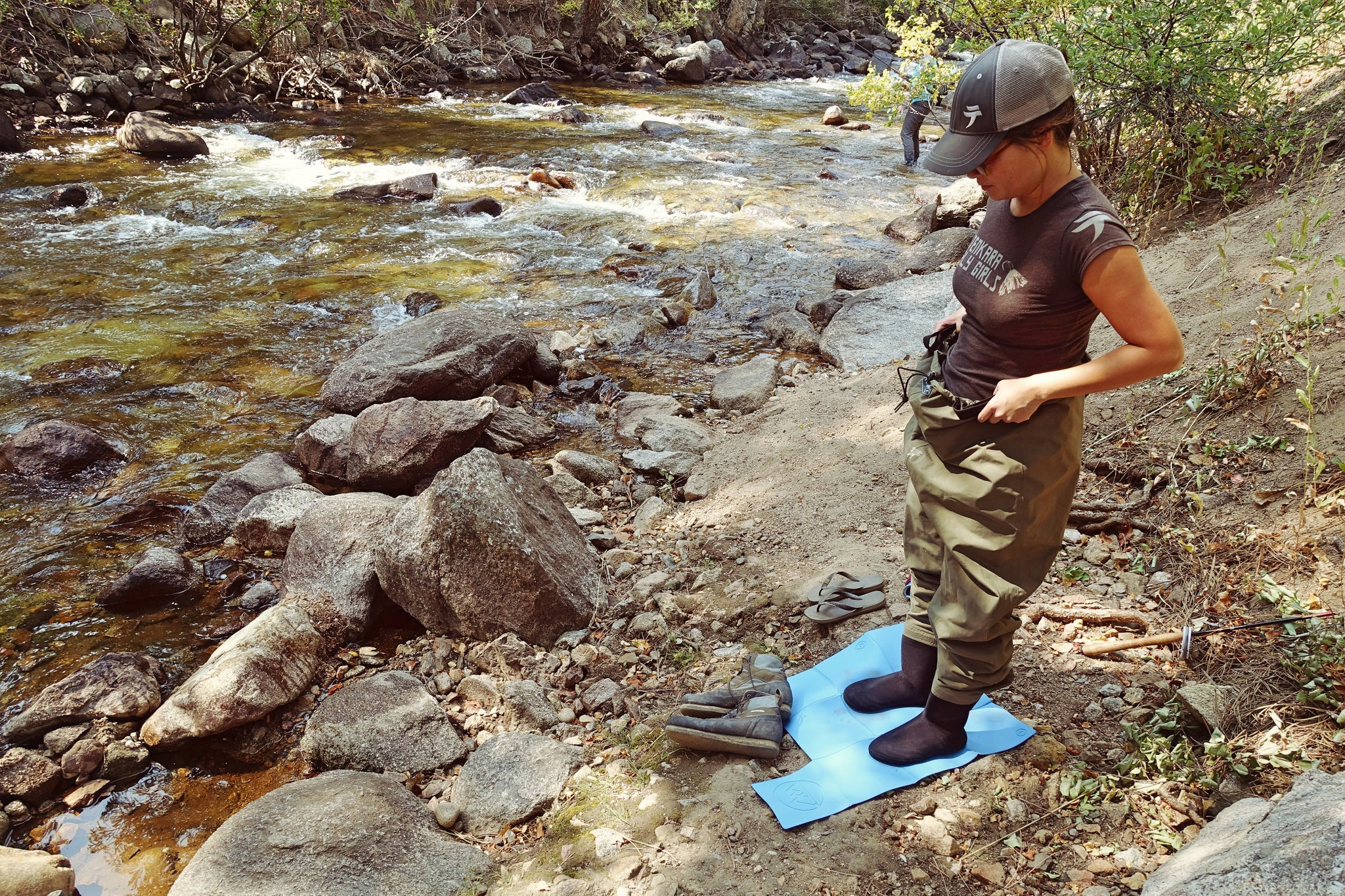 Adventure Mat | Outdoor Changing Mat (Blue)